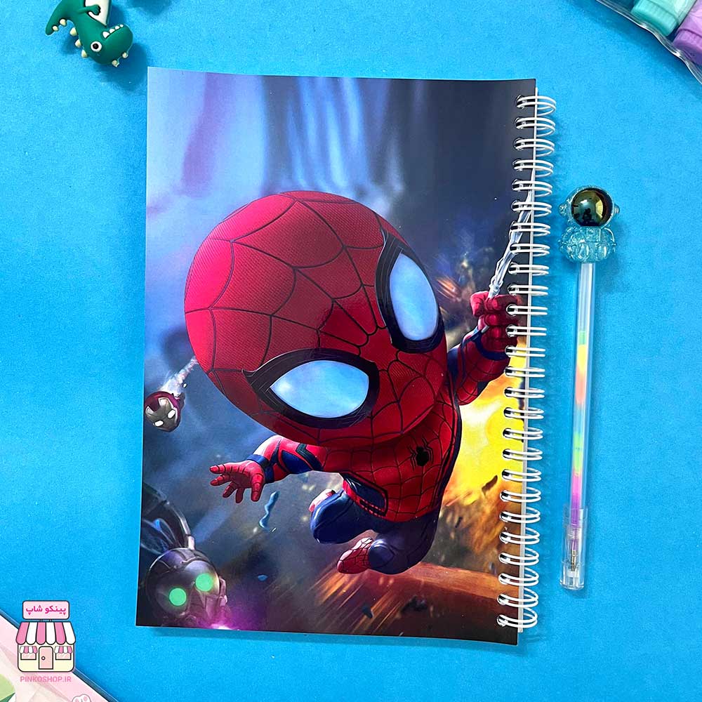 دفتر مشق مرد عنکبوتی - پینکو شاپ